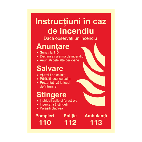 Brannskilt (Fire Safety Signs) for merking av brannutstyr ...